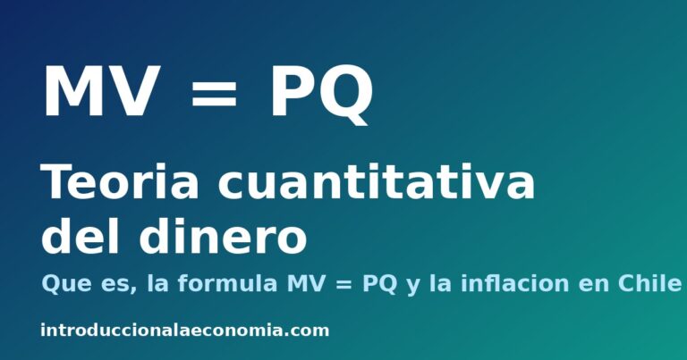 Teoría cuantitativa del dinero: qué es, la fórmula MV=PQ y la inflación ...
